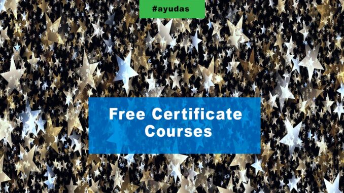 🙂 Free Certificate Courses Distance learning: the right to know «if the ...